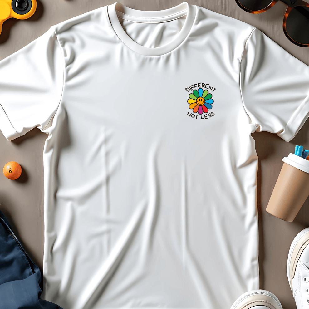 Different Not Less T-Shirt – Differently Perfect