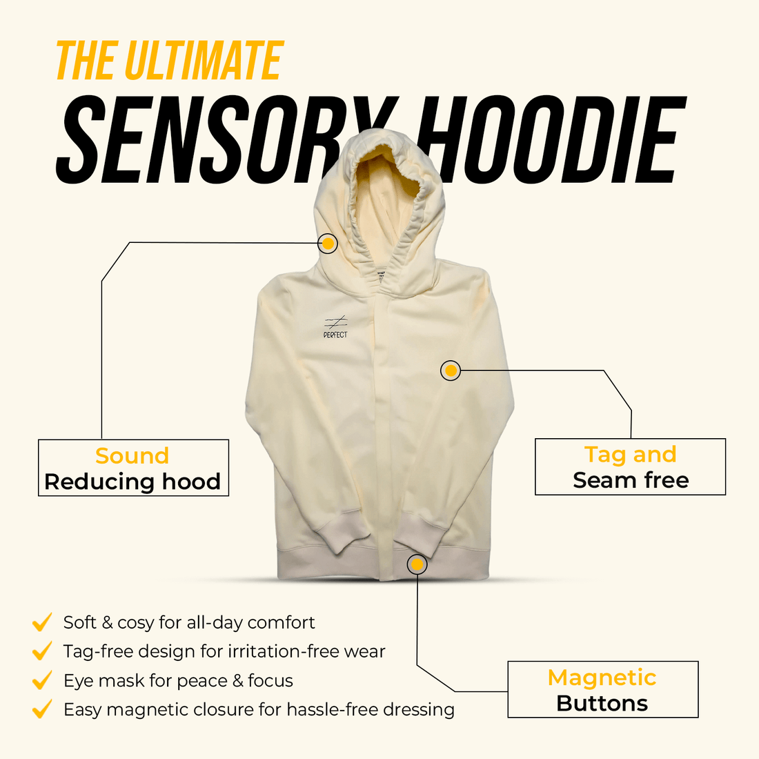 Sensory Hoodie UK | Soft, Sound-Reducing & Sensory-Friendly for Kids ...